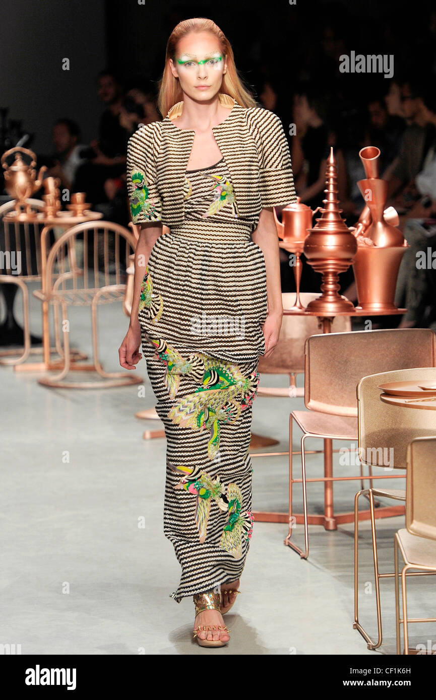 Manish Arora Paris Ready to WearSpringSummer 2012 Stock Photo - Alamy