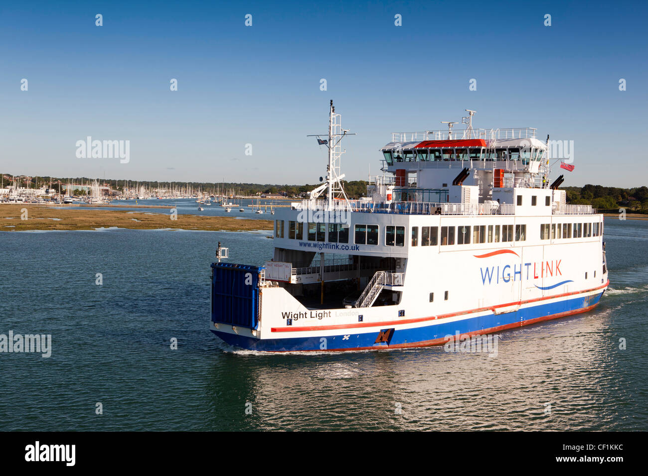 Lymington ferry port hi-res stock photography and images - Alamy