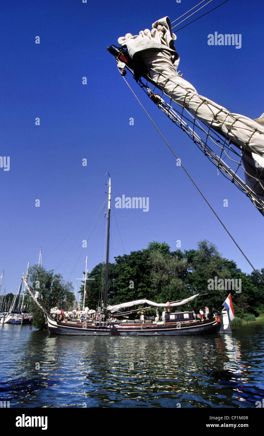Traditional Dutch sailing boats. Hoorn, The Netherlands Stock Photo - Alamy