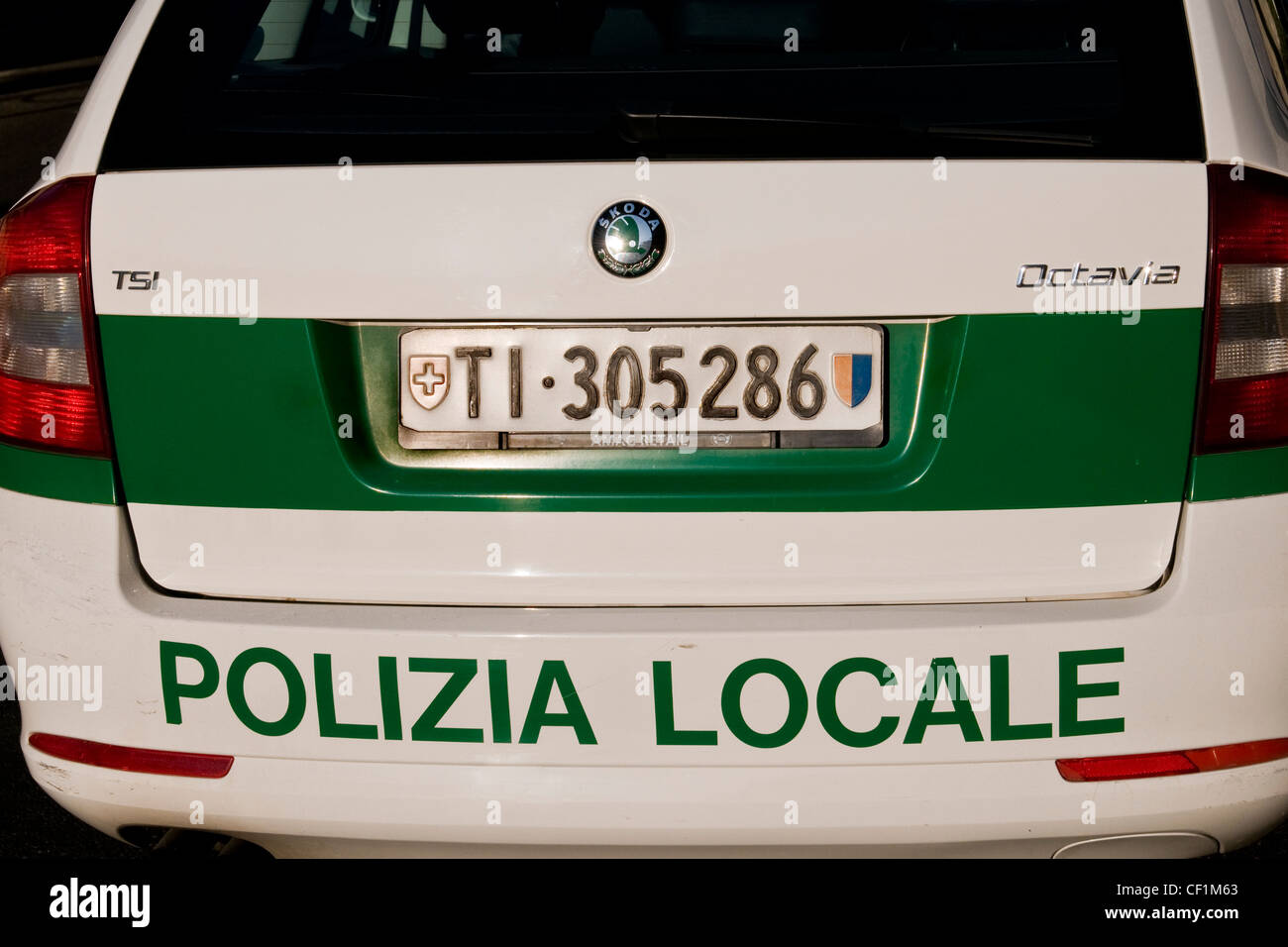 Local police, Campione d'Italia, Italy Stock Photo - Alamy