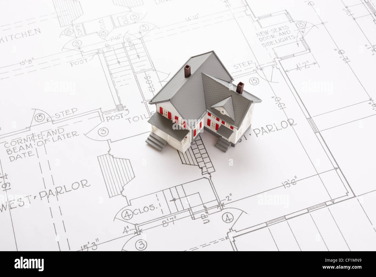 Plan view house hi-res stock photography and images - Alamy