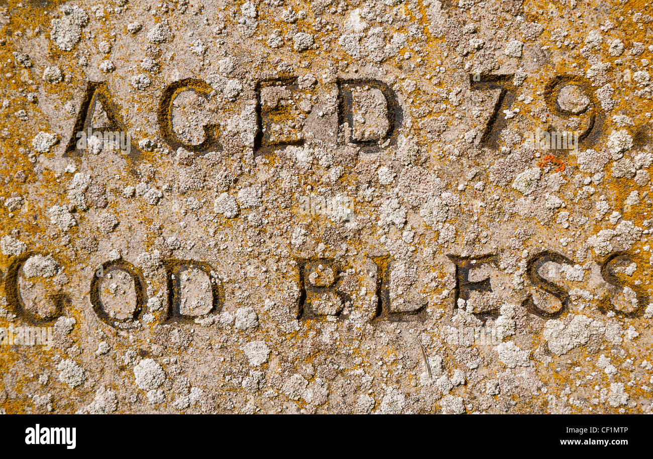 Gravestone Inscription High Resolution Stock Photography and Images - Alamy