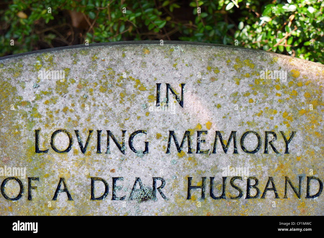 Gravestone Inscription High Resolution Stock Photography and Images - Alamy