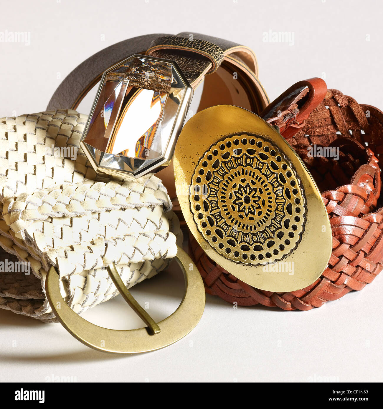 Ladies belts hi-res stock photography and images - Alamy