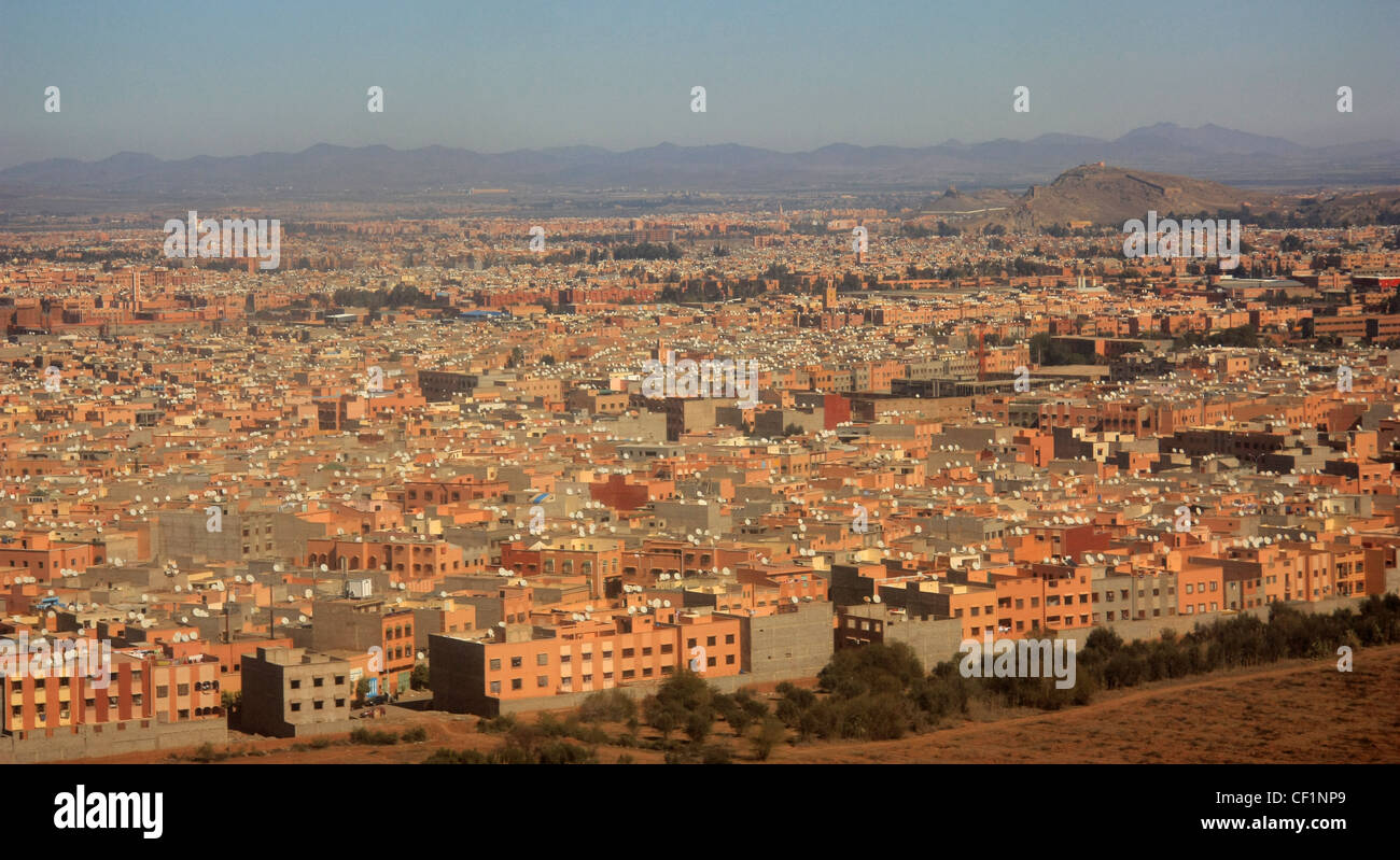 Aerial view of Marrakech, Morocco Stock Photo - Alamy