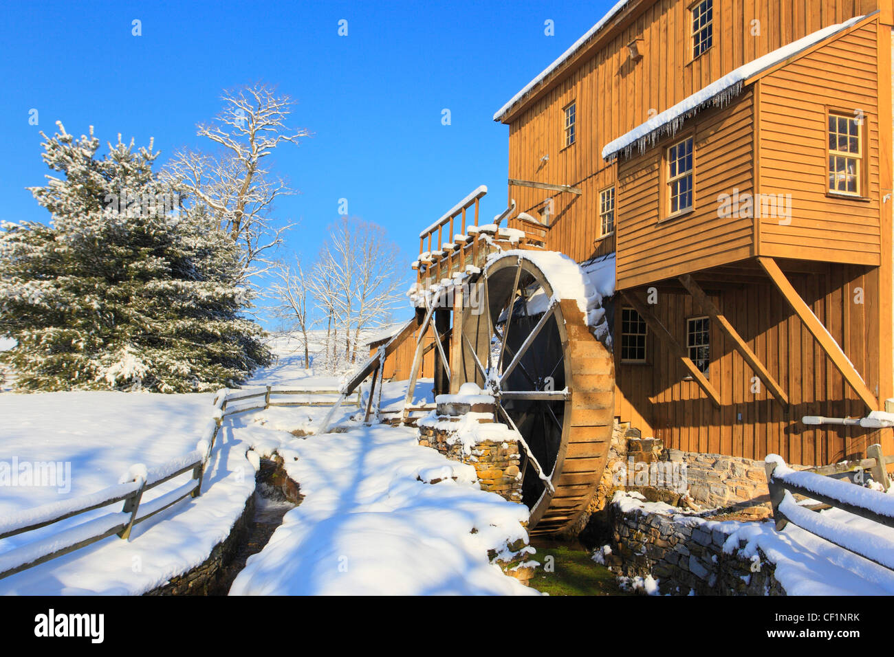 Wade's Mill, Raphine, Virginia, USA Stock Photo - Alamy