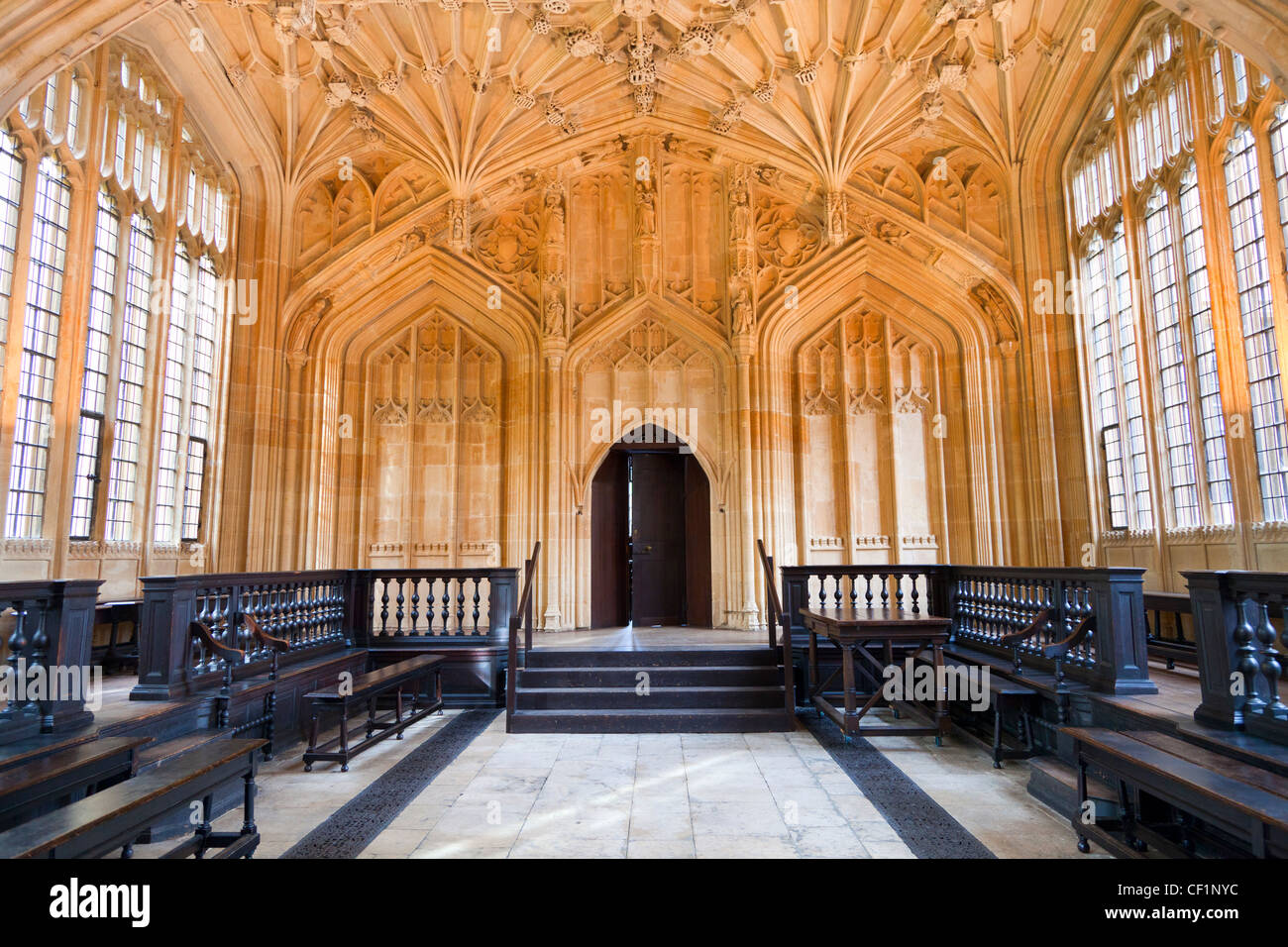 The Divinity School of the Bodleian Library Stock Photo - Alamy