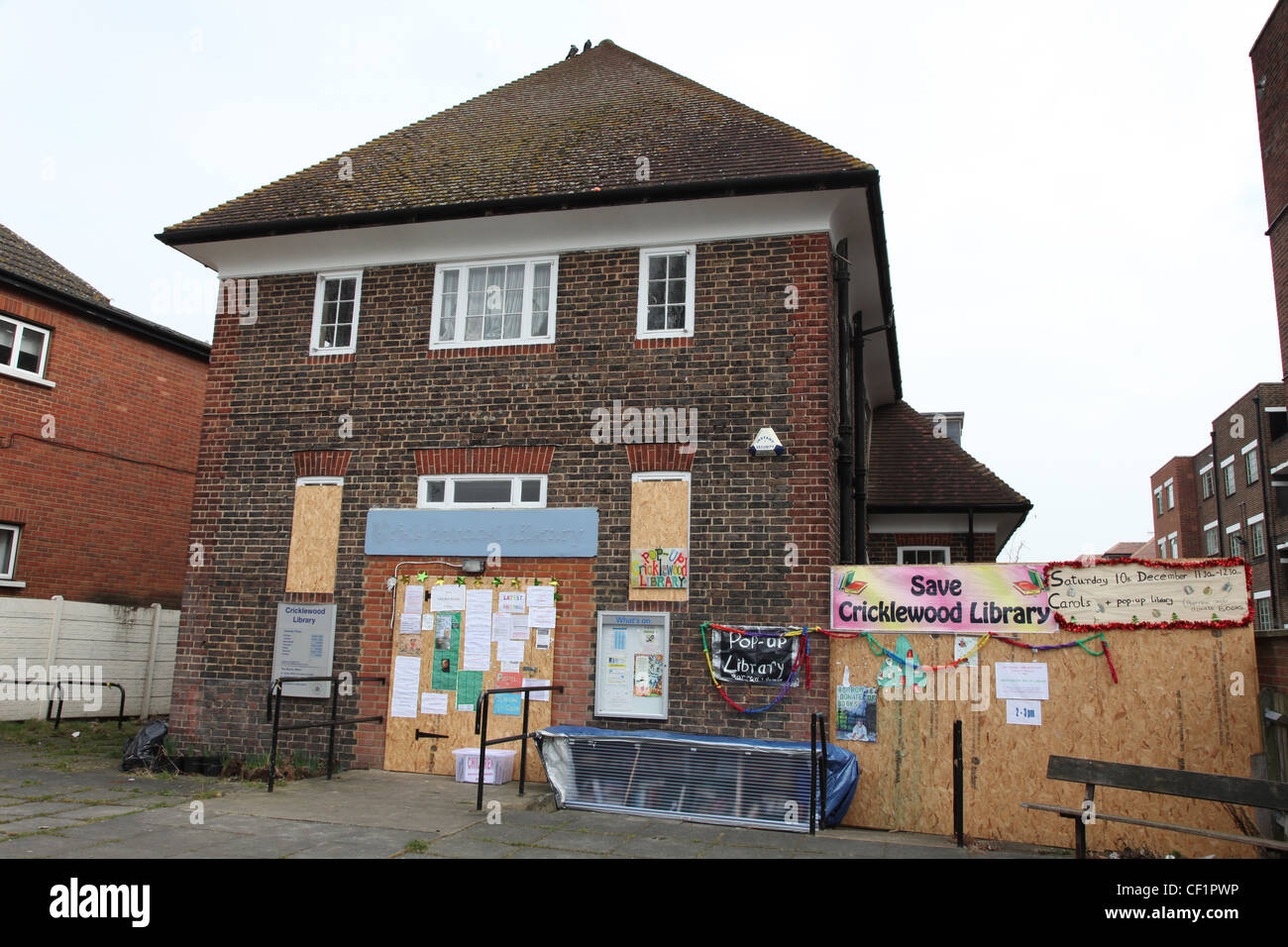 Cricklewood library hi-res stock photography and images - Alamy