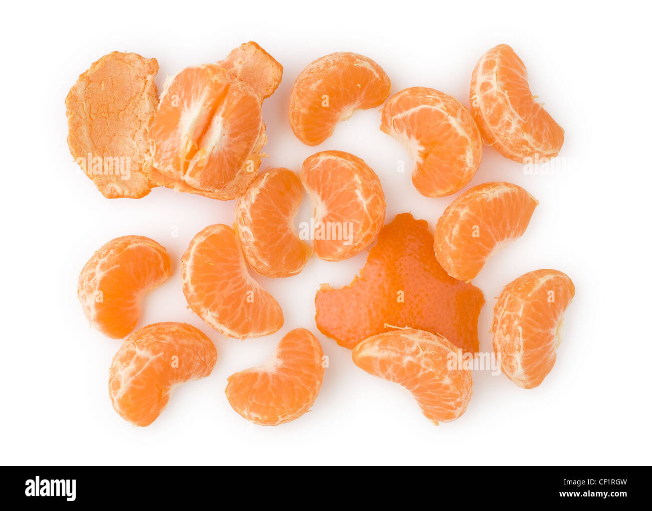 Peeled Tangerine as Healthy and Nutritious Dietary Supplement Stock ...