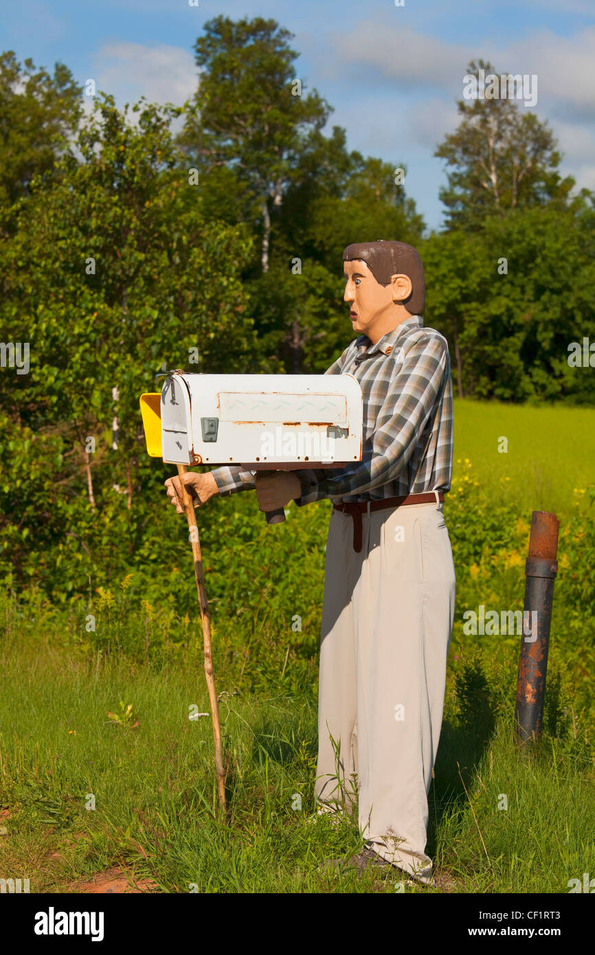 Creative mailbox in rural Prince Edward Island, Canada Stock Photo - Alamy