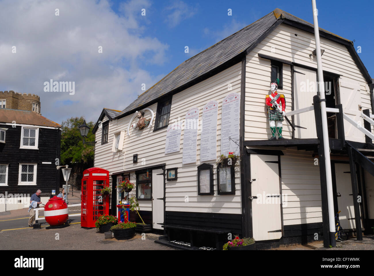 The Old lifeboat house in Broadstairs with Bleak House, the home of ...