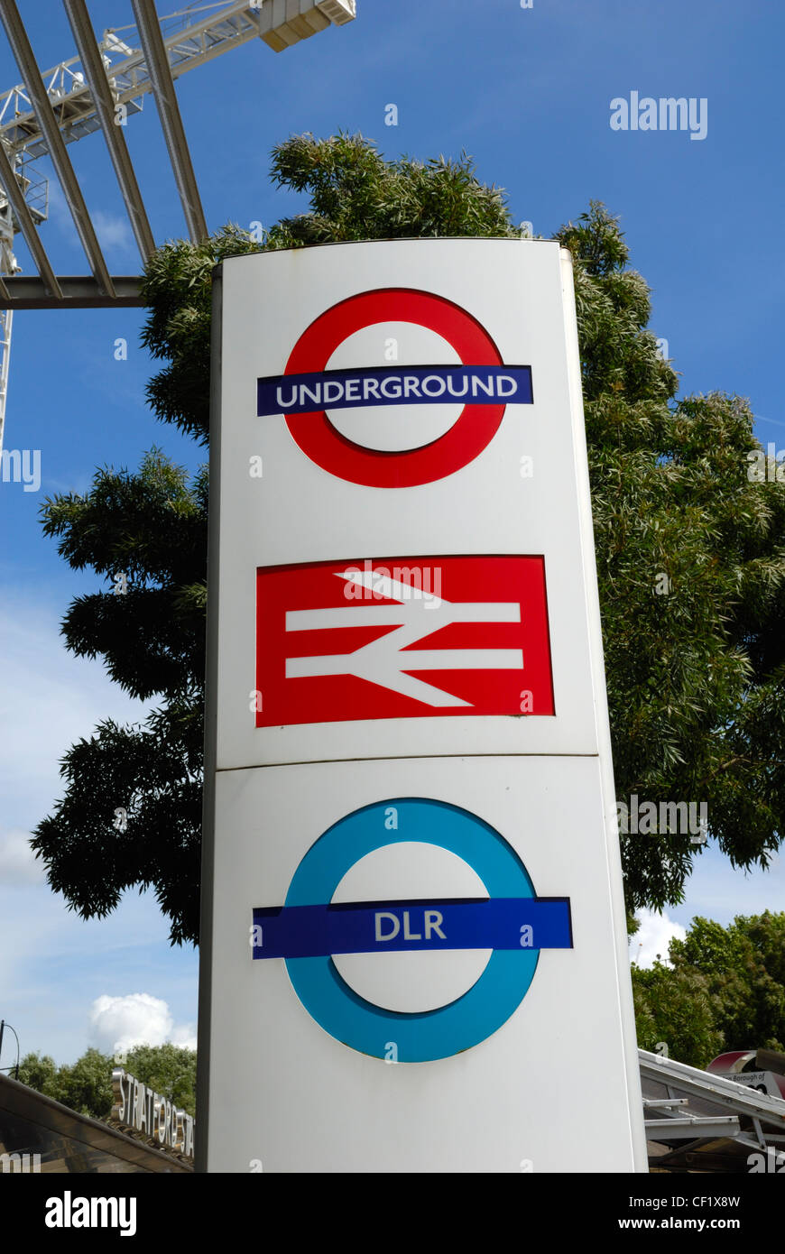 Docklands light railway sign High Resolution Stock Photography and ...