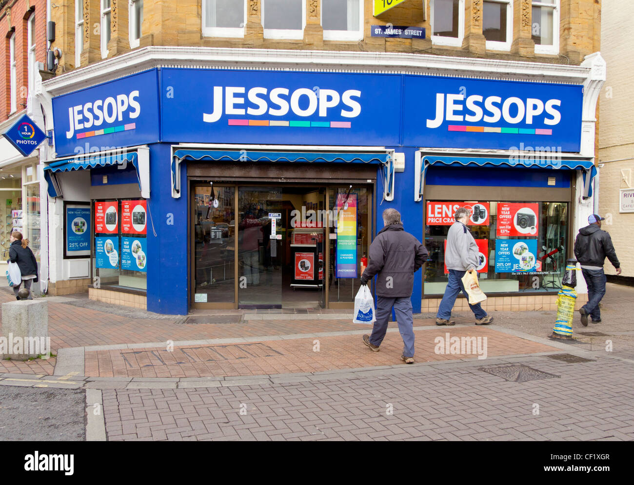 Jessops camera store, St James Street, Taunton, Somerset Stock Photo ...
