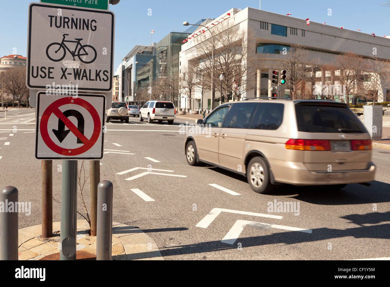 Traffic signs in street hi-res stock photography and images - Alamy