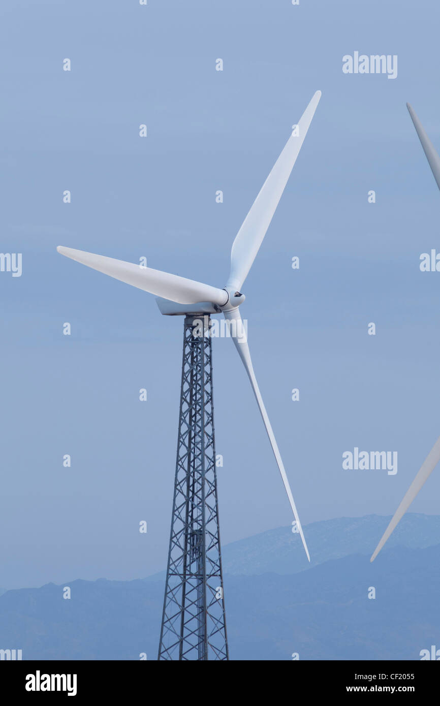 Wind Farm, Cabazon Area, California Stock Photo - Alamy