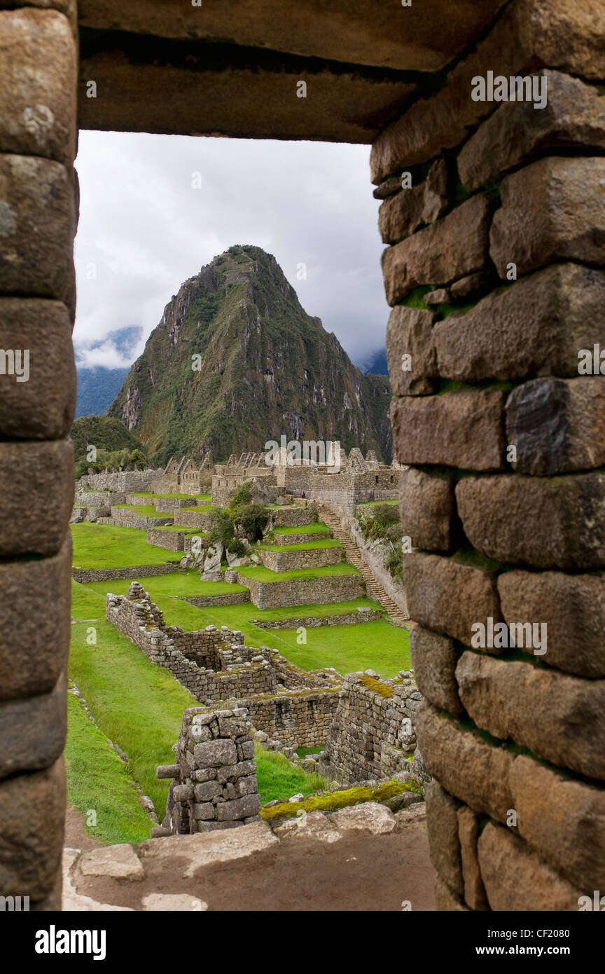 The Historic Lost City Of Inca Machu Picchu; Peru Stock Photo - Alamy
