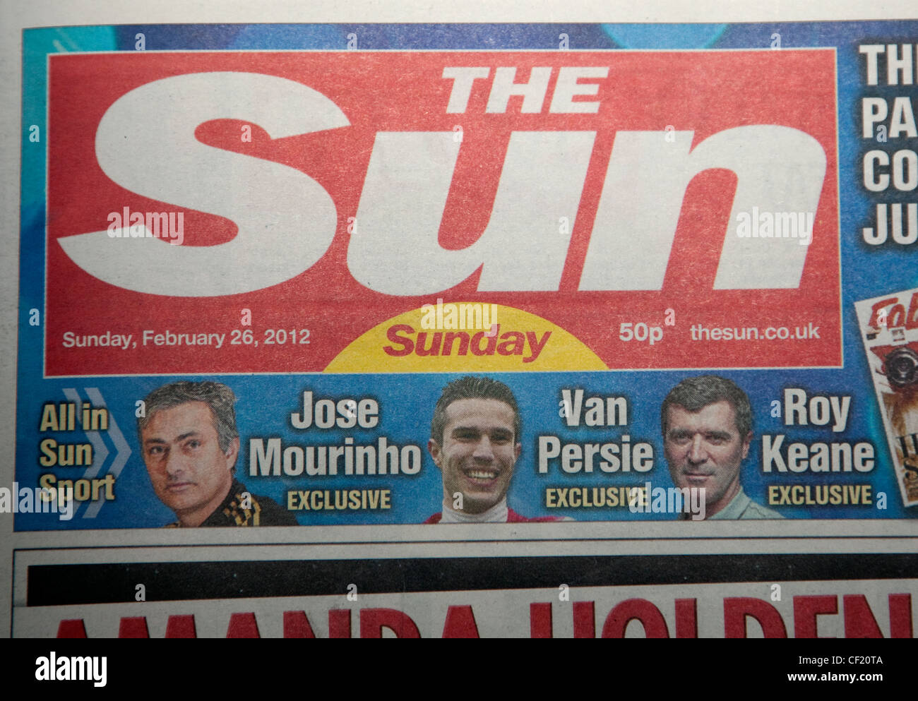 Launch of The Sun on Sunday, London Stock Photo - Alamy