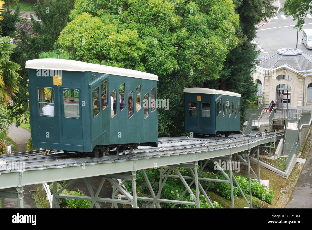 Funicular railway pau hi-res stock photography and images - Alamy