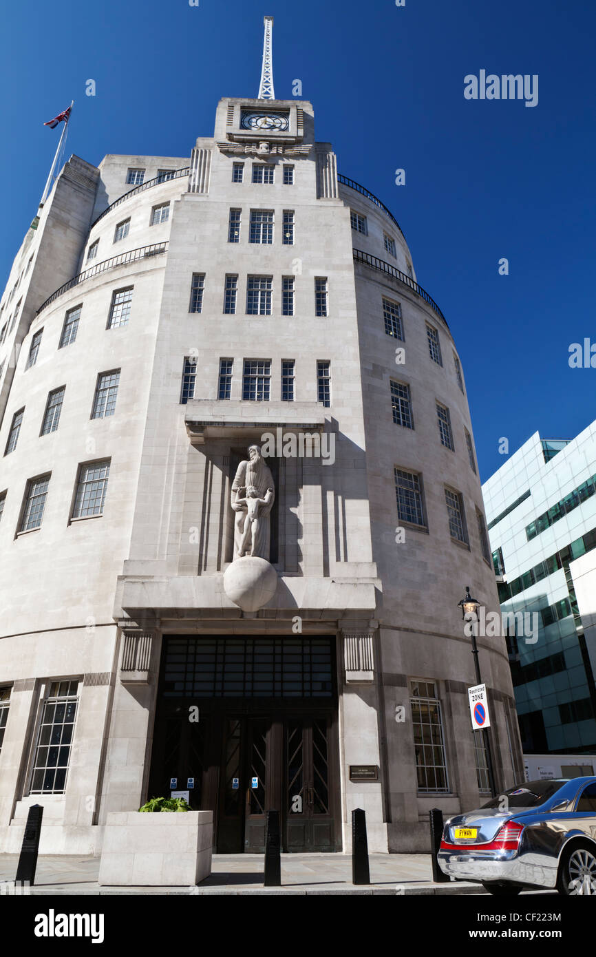 Bbcs broadcasting house hi-res stock photography and images - Alamy