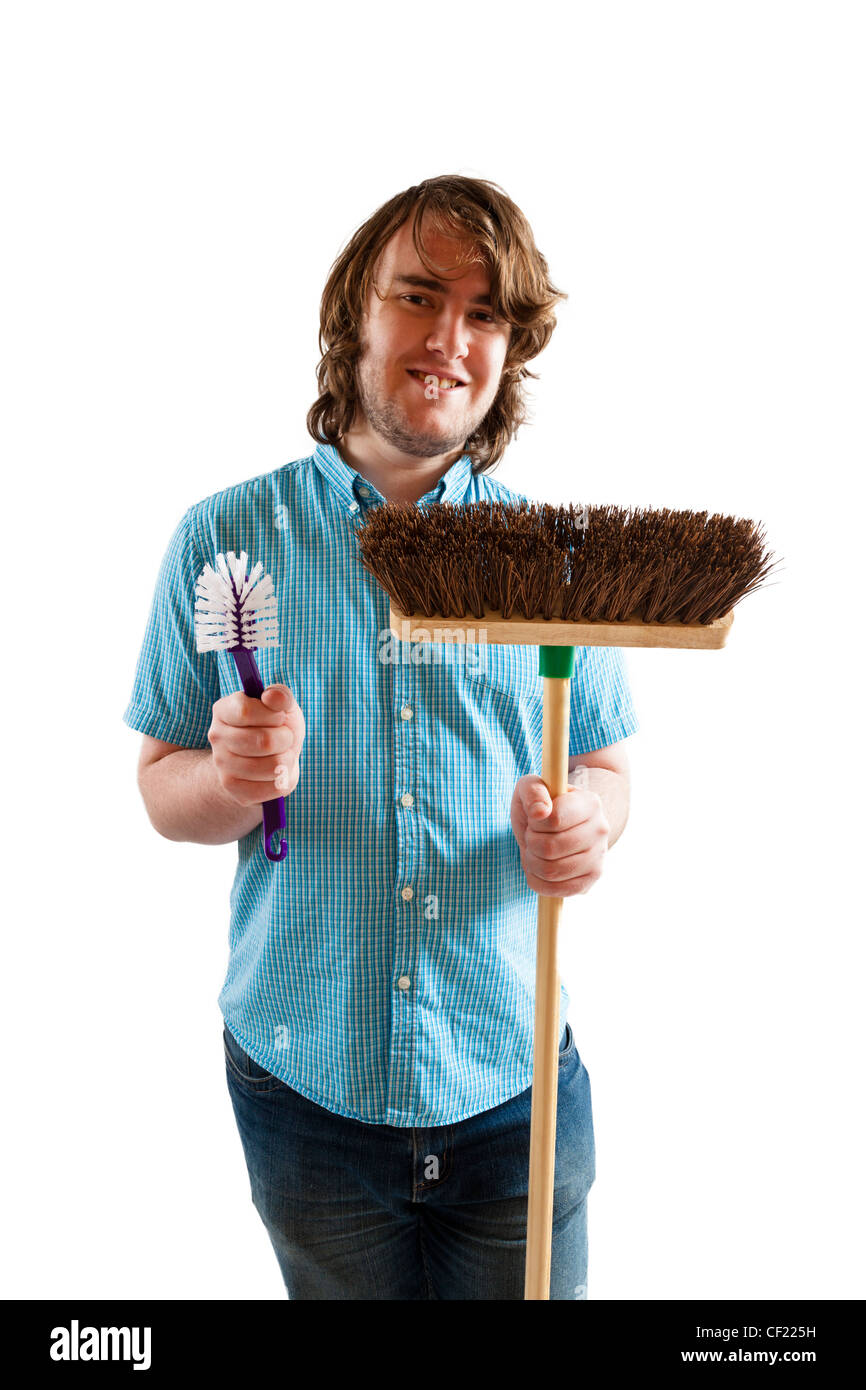 Broom cleaning hi-res stock photography and images - Alamy