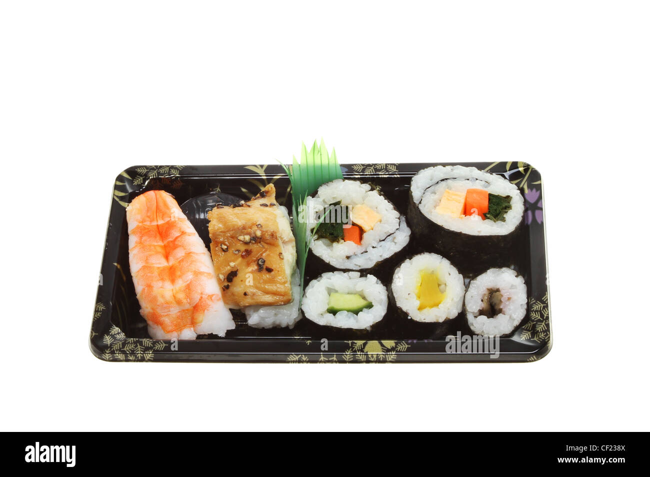 Japanese sushi seafood in Cut Out Stock Images & Pictures - Alamy