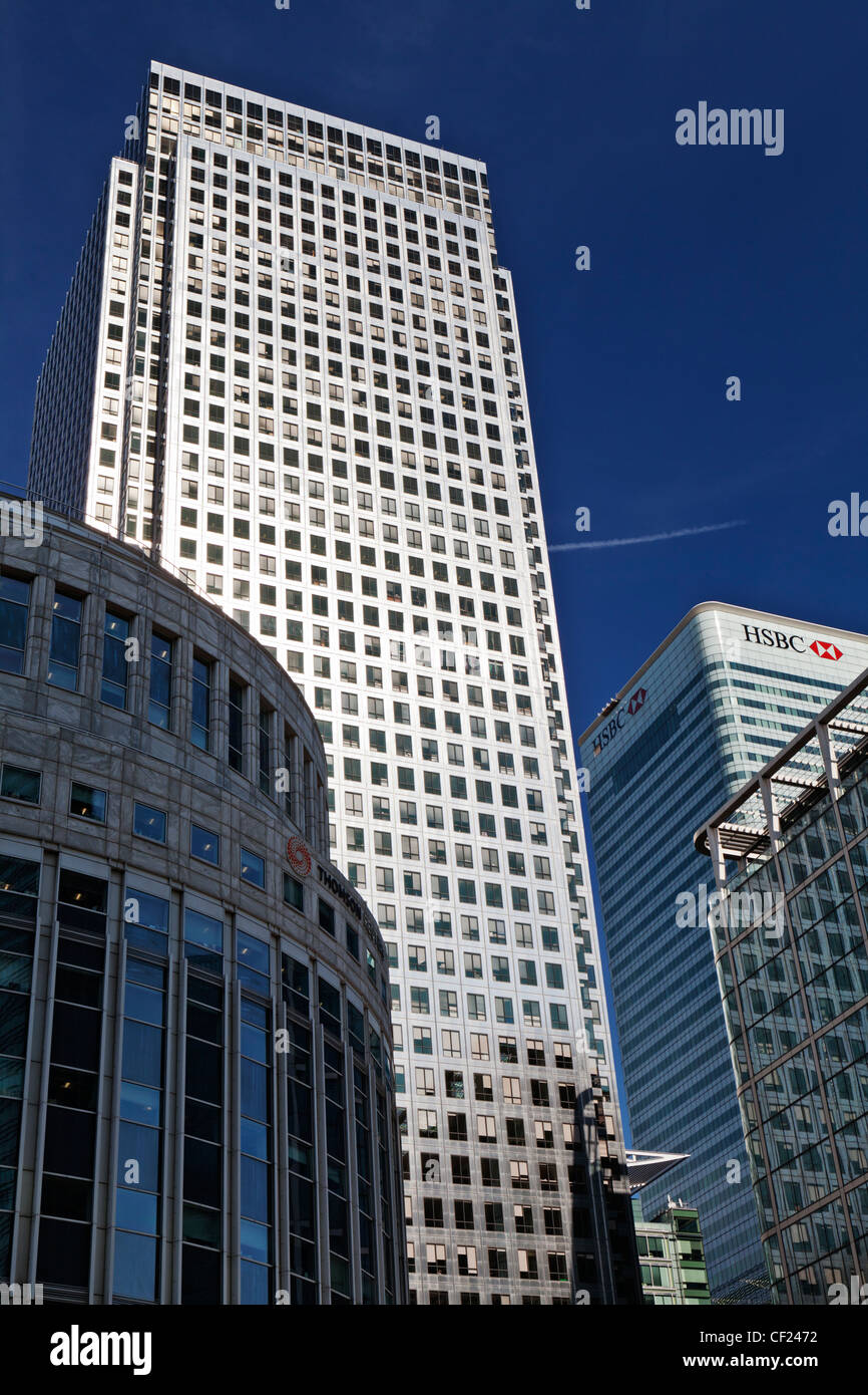 Canary wharf london docklands canada square tall tallest building hi ...