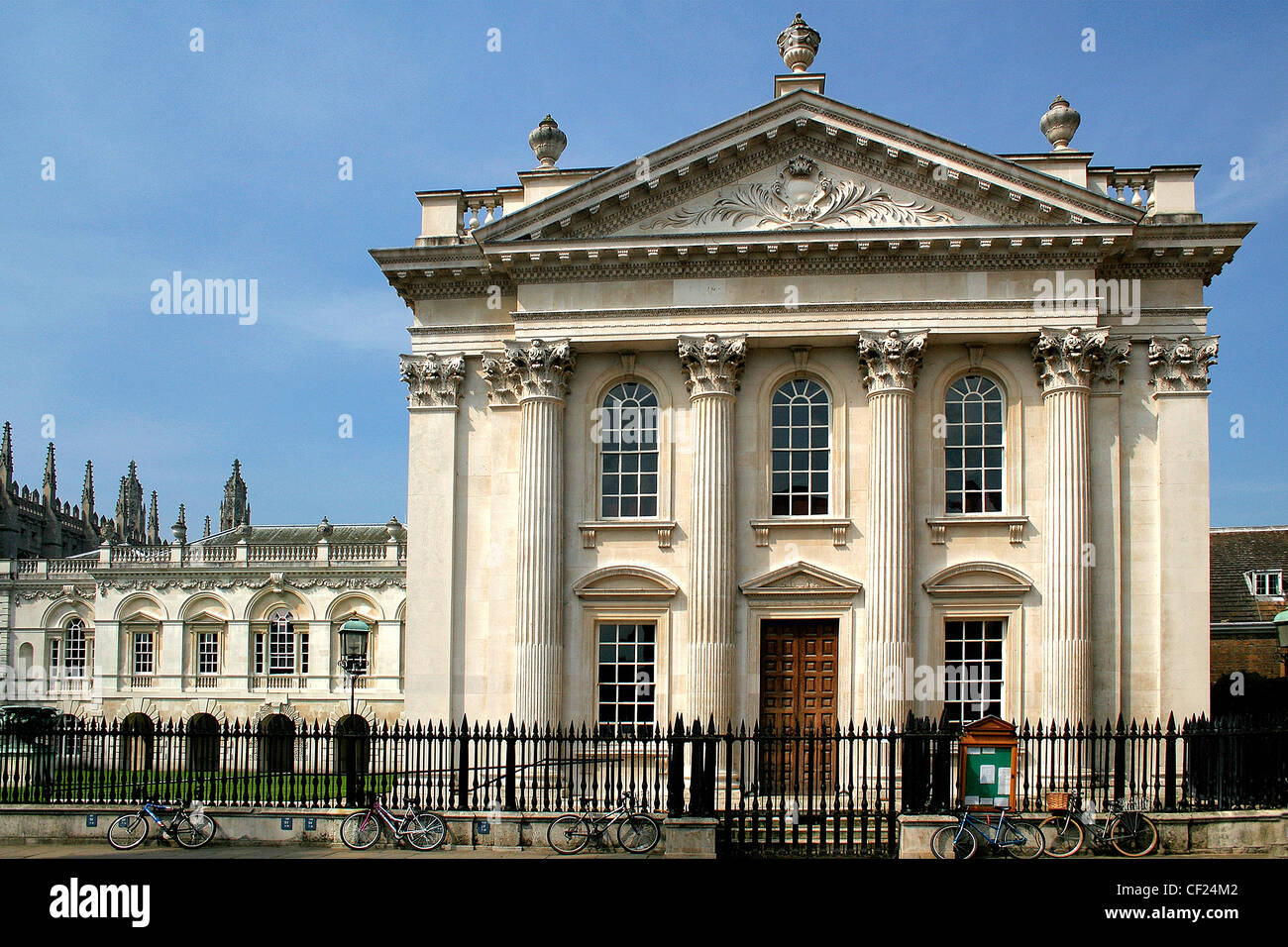 Exterior of the Senate House, Cambridge City, Cambridgeshire, England ...