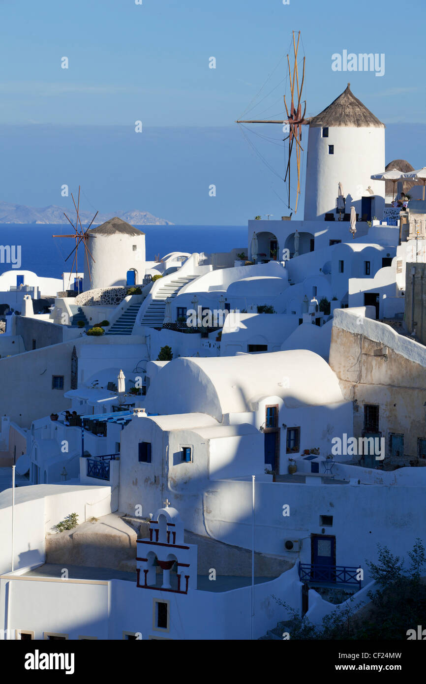 Santorini view from oia castle hi-res stock photography and images - Alamy