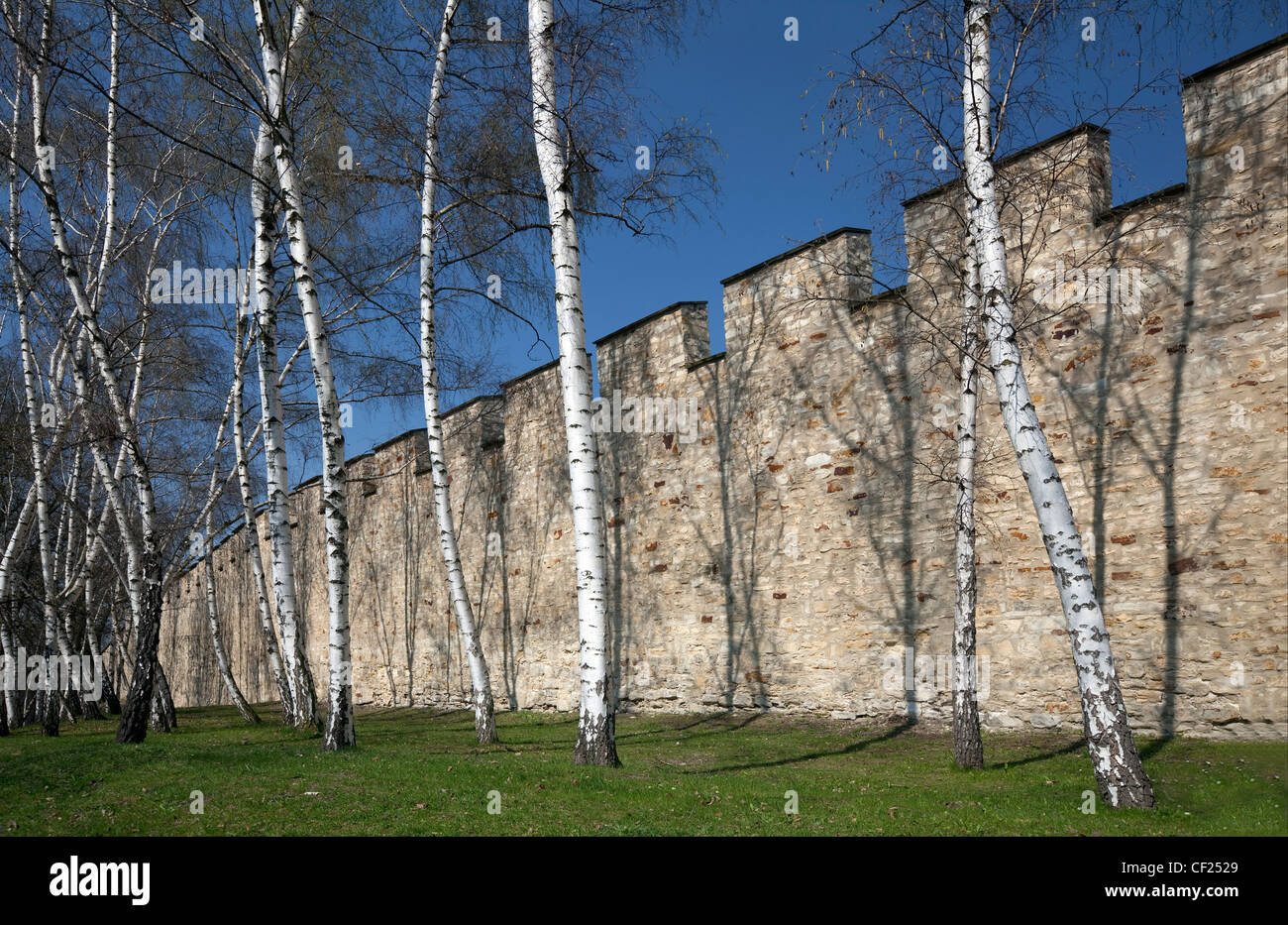 Prague - Hunger Wall at the Petrin Hill Stock Photo - Alamy