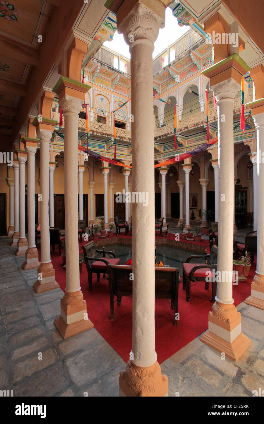 India, Rajasthan, Shekhawati, Nawalgarh, Grand Haveli Stock Photo - Alamy