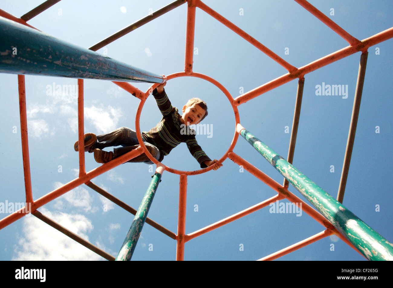 Boy wearing striped top hi-res stock photography and images - Alamy
