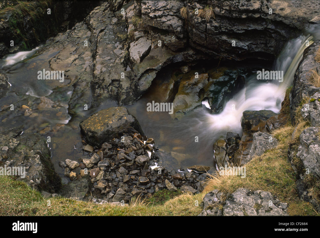 Stream river water cave flow High Resolution Stock Photography and ...