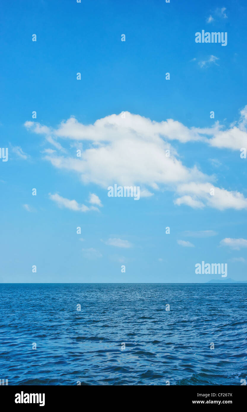 photo of beautiful deep calm blue sea water Stock Photo - Alamy