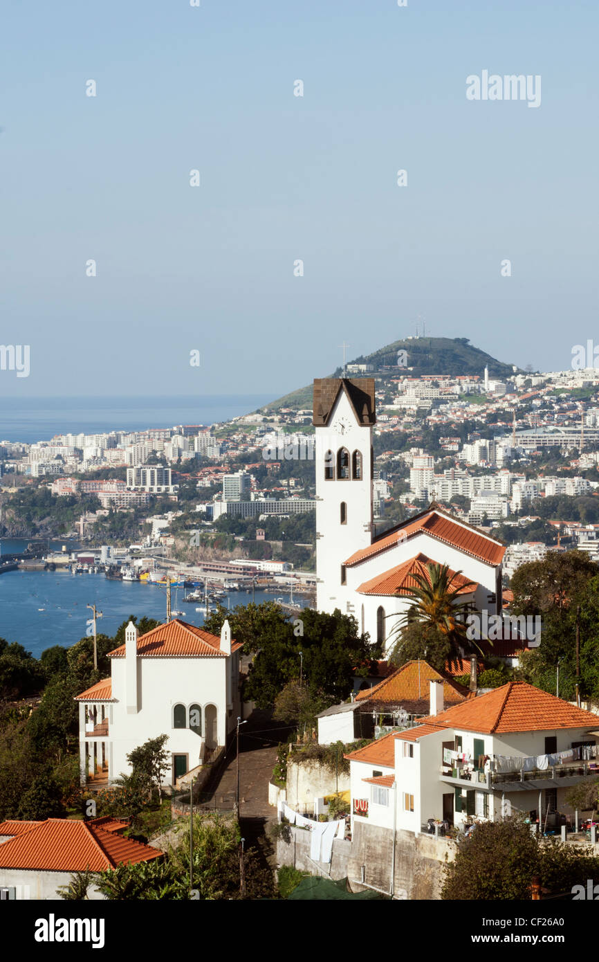 View of funchal church hi-res stock photography and images - Alamy