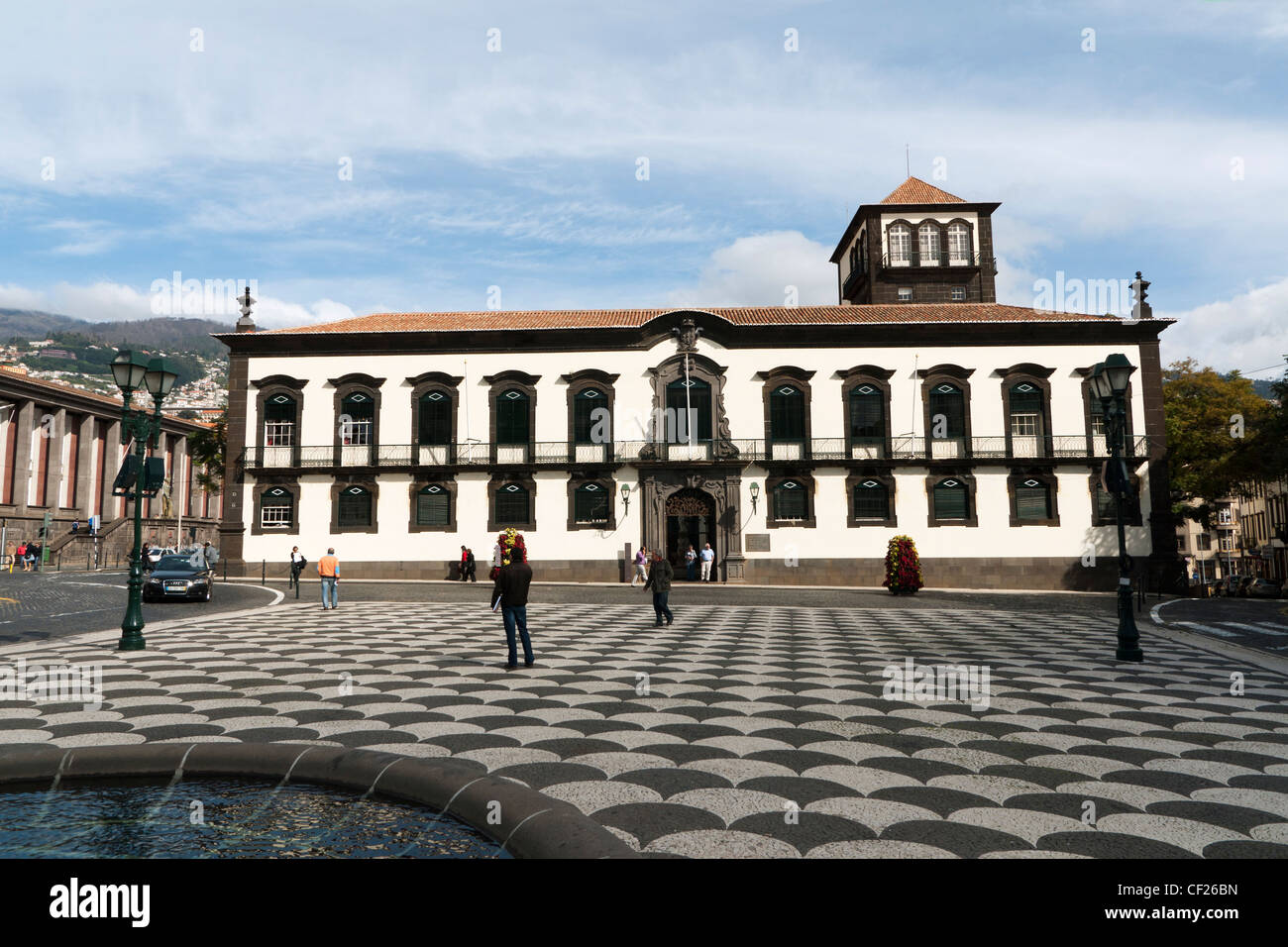 Funchal City Hall, Madeira, Portugal Stock Photo - Alamy