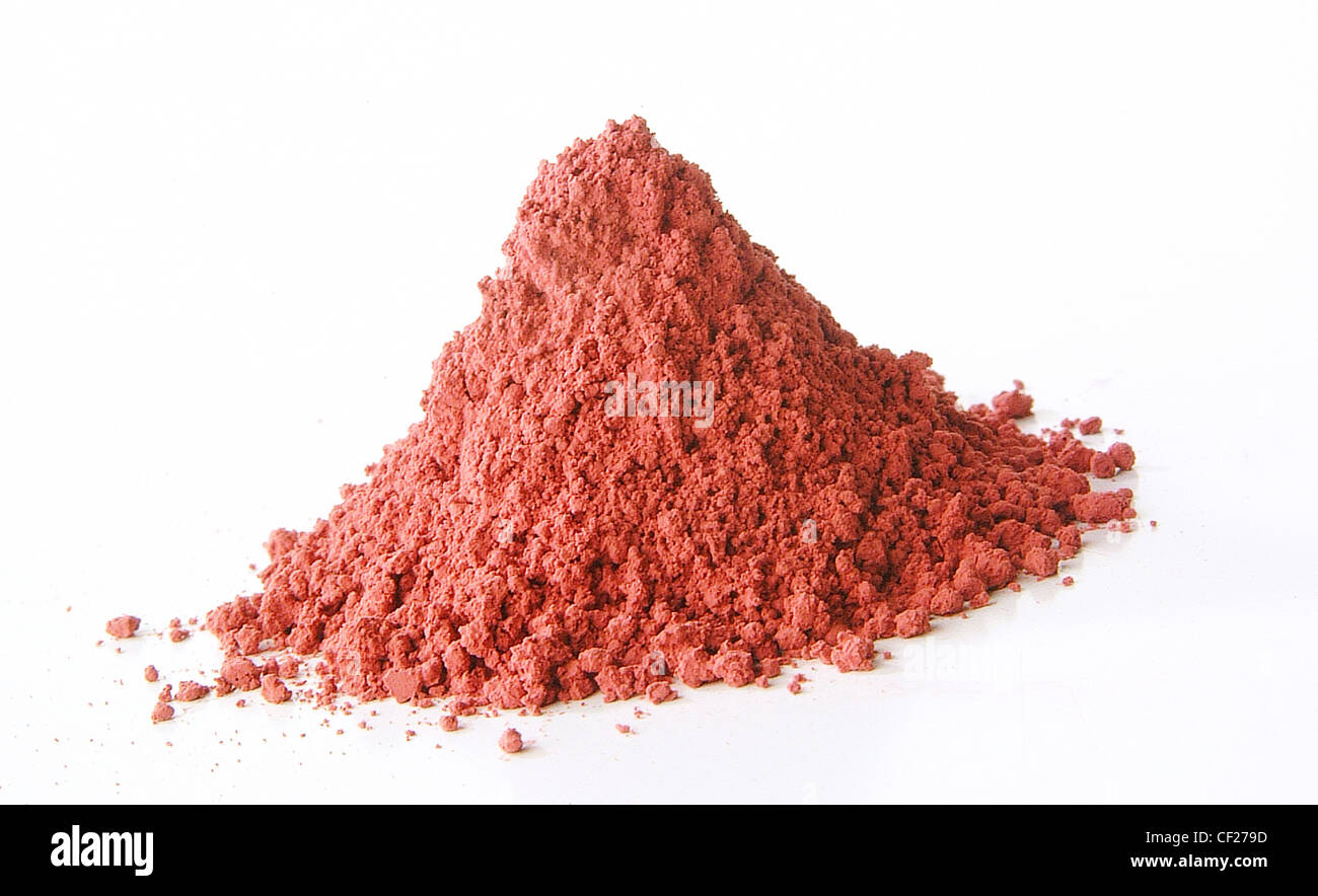 Pile of pink powder Stock Photo - Alamy