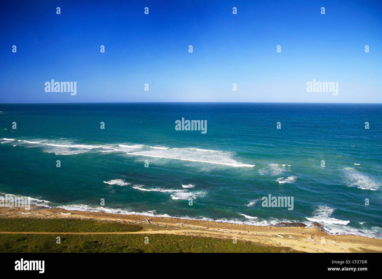 Caribbean beach from helicopter hi-res stock photography and images - Alamy