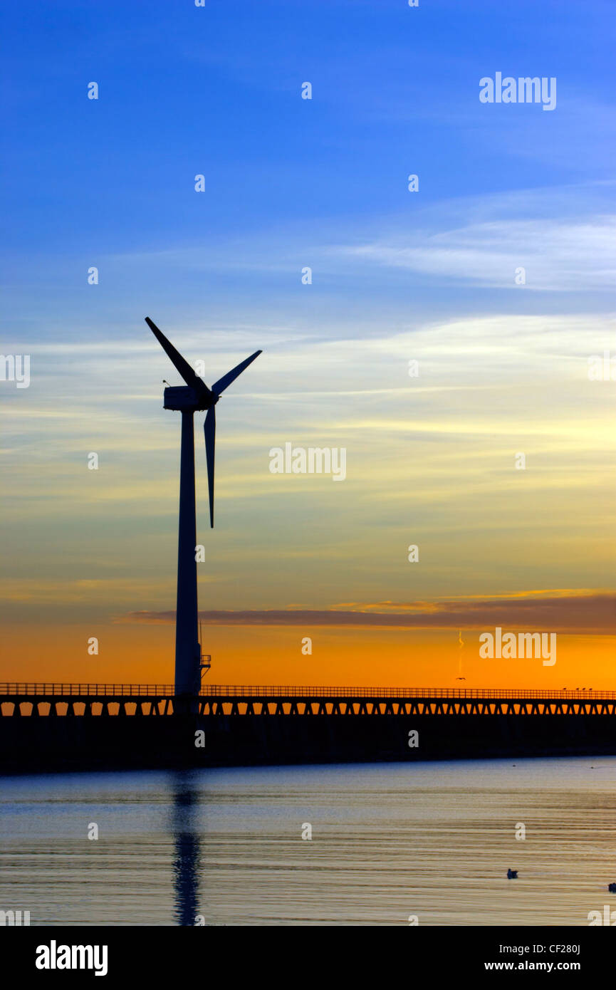 Blyth offshore wind farm Stock Photo - Alamy