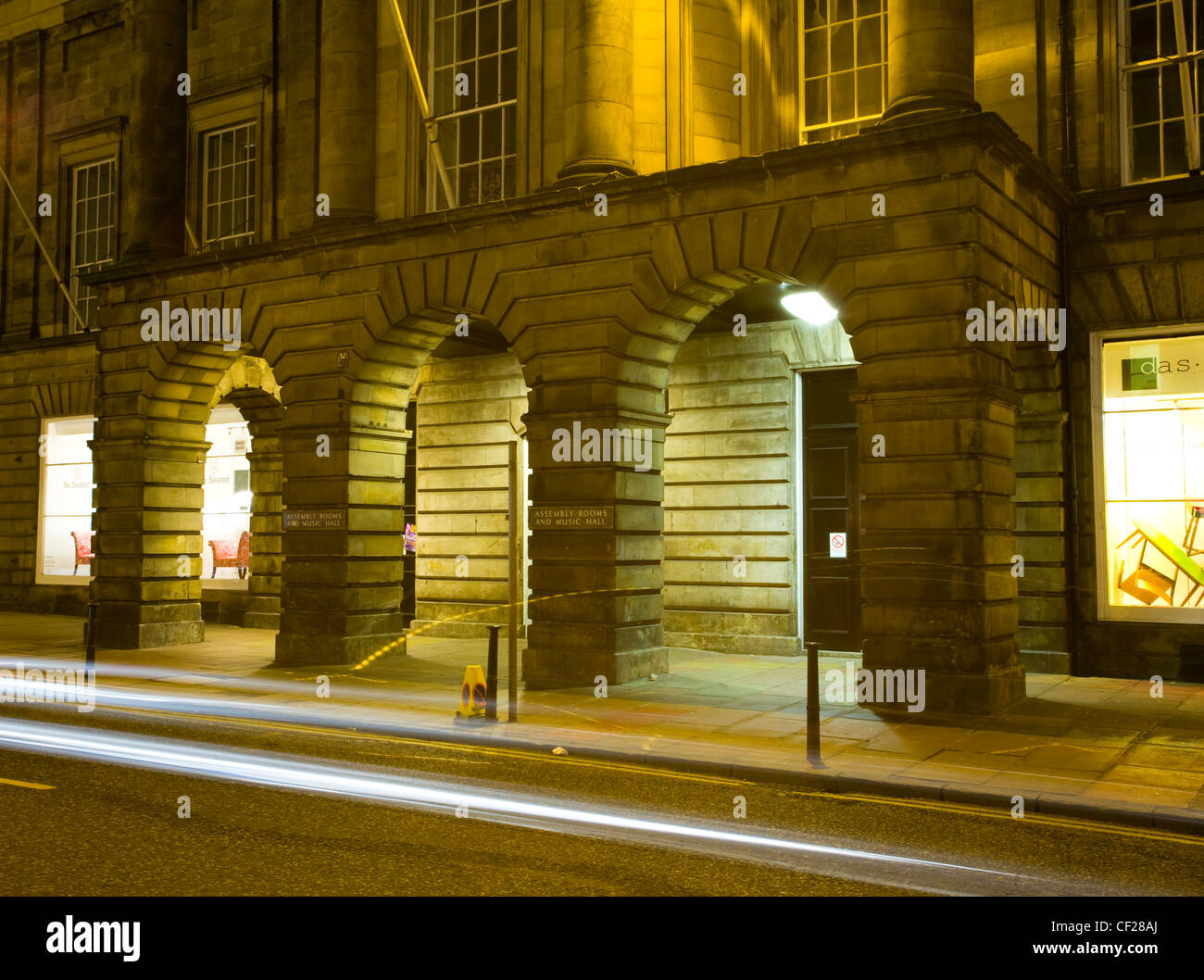 The Assembly Rooms and Music Hall located on George Street in Edinburgh ...
