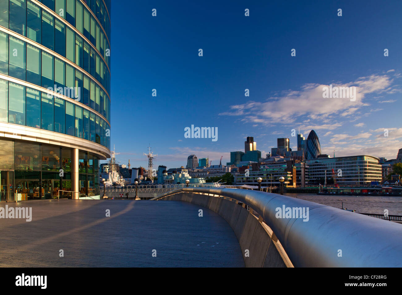 The 'More London' development near City Hall, looking towards landmark ...