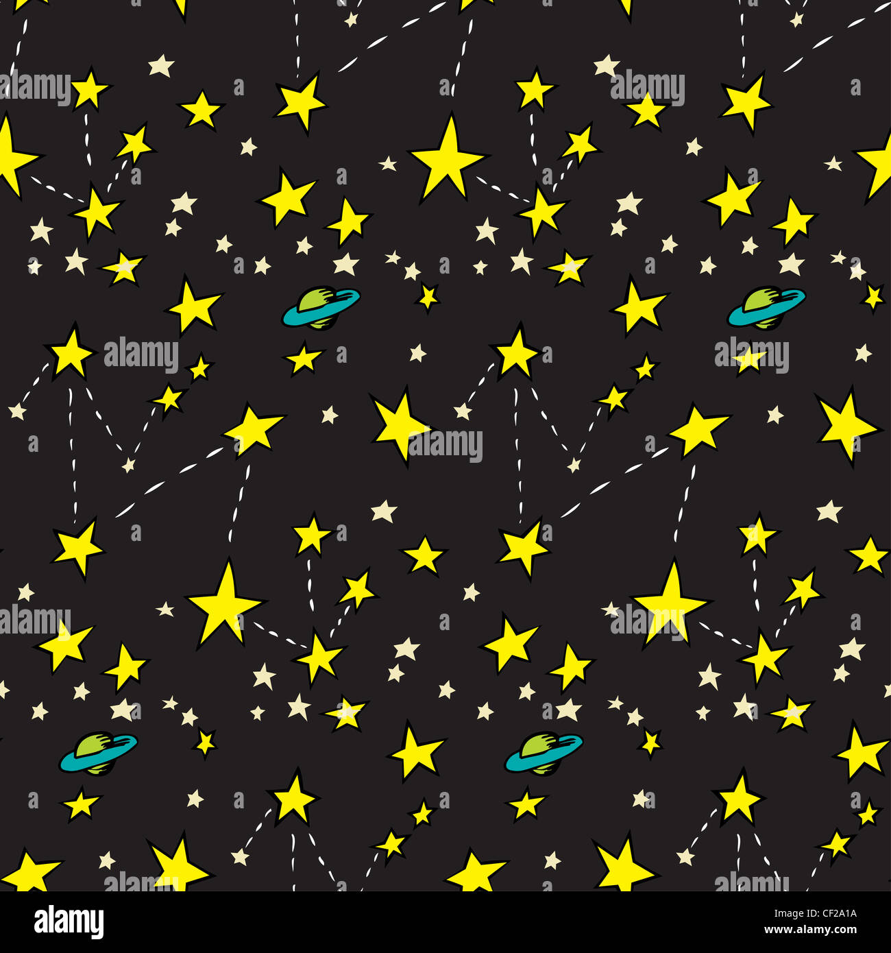 Cluster Of Stars Cartoon