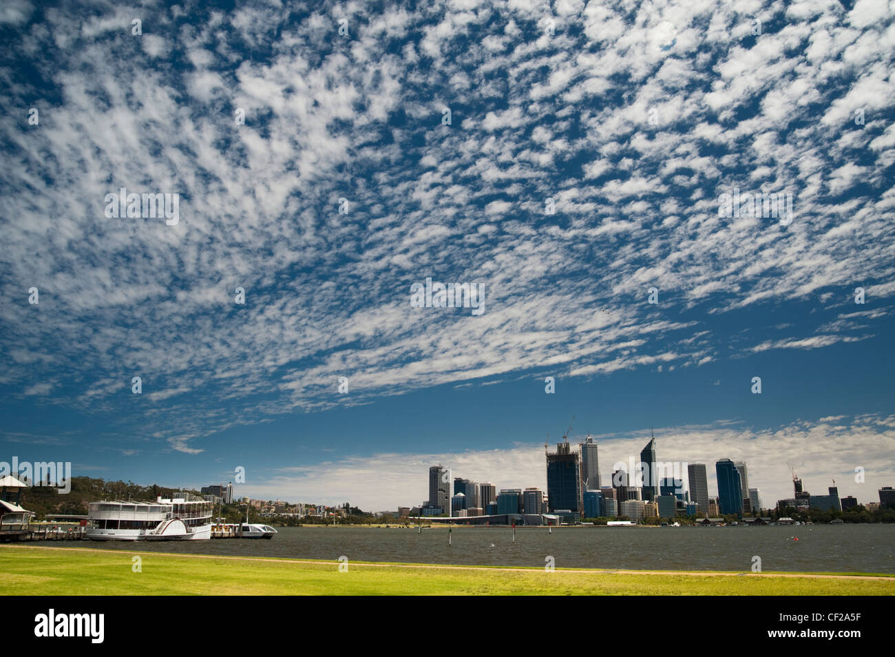 City Skyline; Victoria Park Perth Western Australia Stock Photo - Alamy