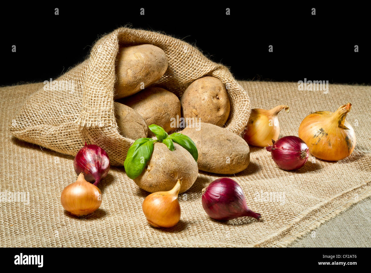 Sack of vegetables hi-res stock photography and images - Alamy