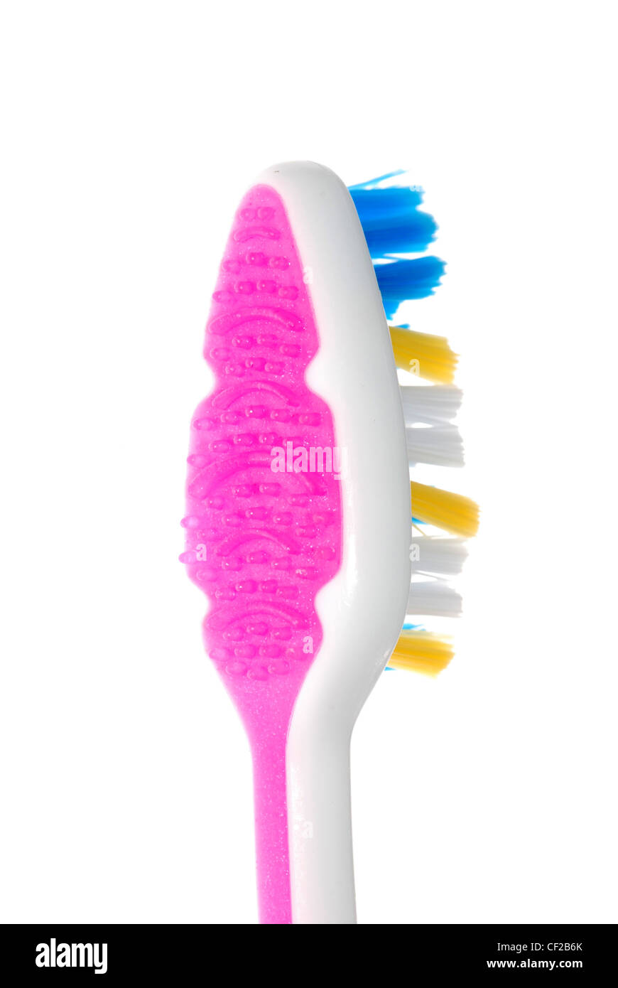 Transparent toothbrush on green hi-res stock photography and images - Alamy
