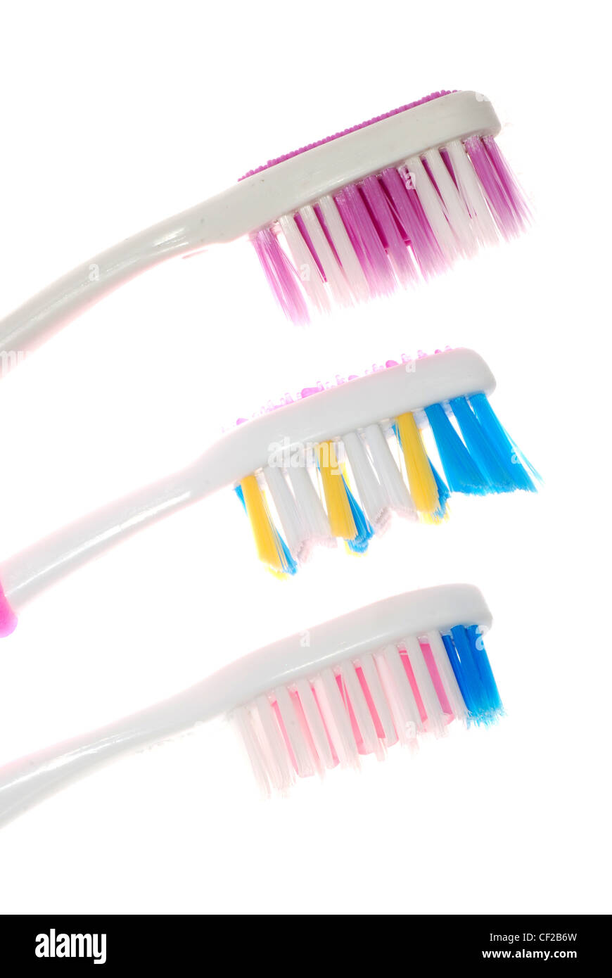 Transparent toothbrush on green hi-res stock photography and images - Alamy