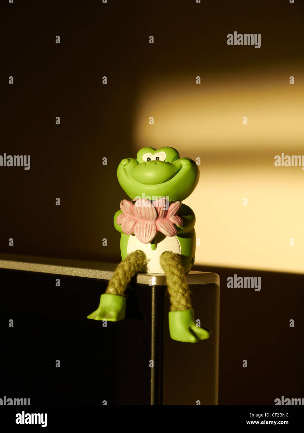 Happy smiling toy frog hi-res stock photography and images - Alamy