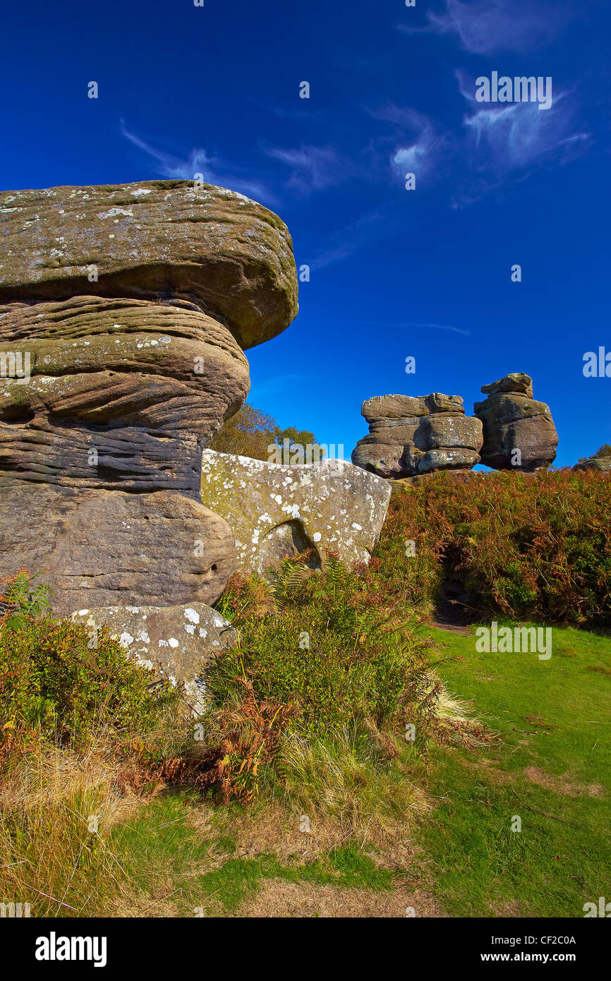 National trust brimham rocks hi-res stock photography and images - Alamy