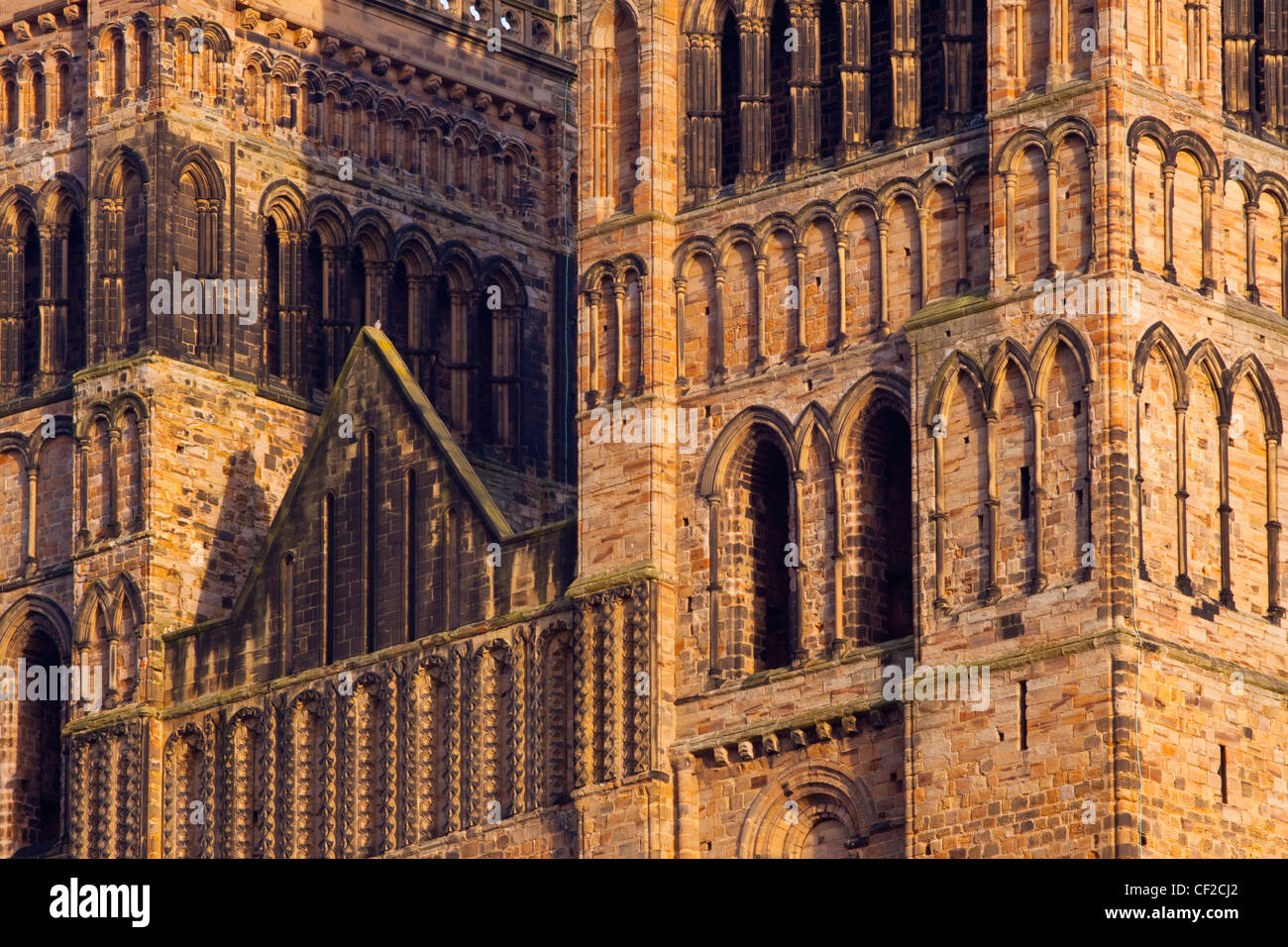 Durham cathedral detail architecture hi-res stock photography and ...