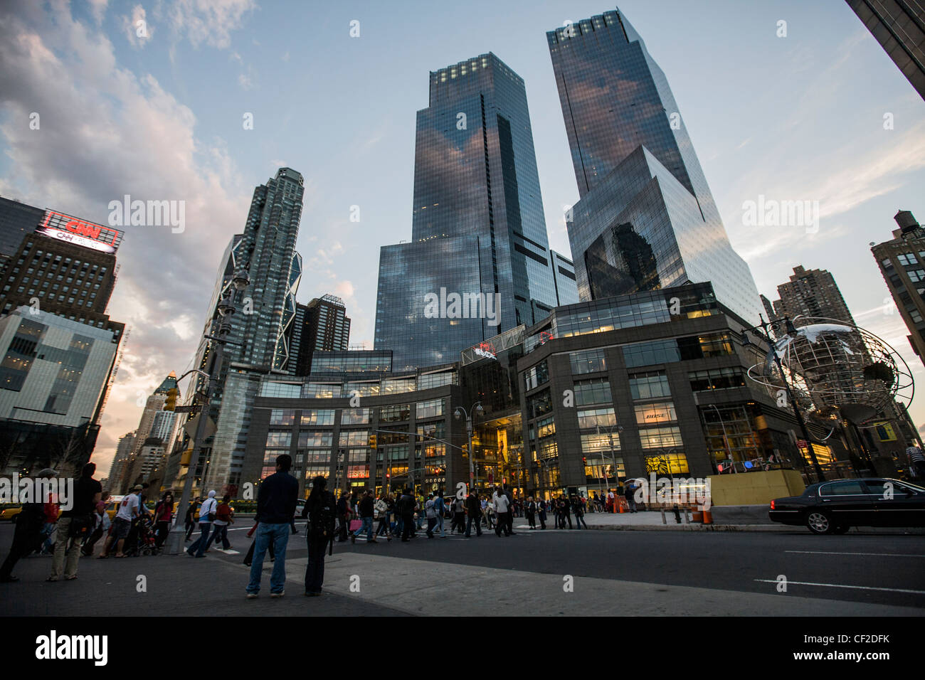 Time Warner Center by Columbus Circle at the west-south entrance to ...