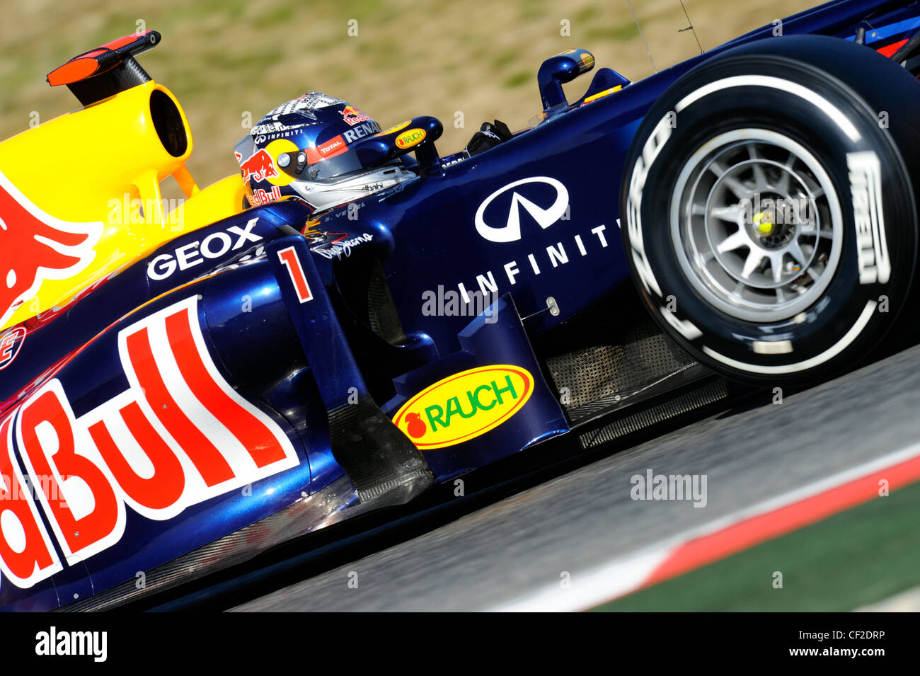 Sebastian Vettel (GER), Red Bull Racing-Renault RB8, racecar during ...